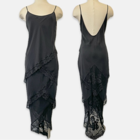 Victoria's Secret | Dresses | 9s Victorias Secret Art Deco Chiffon ...